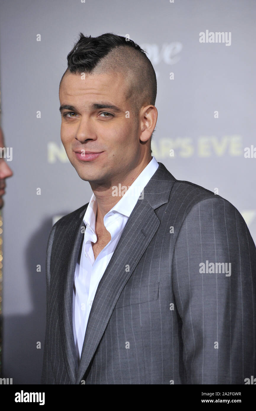 LOS ANGELES, CA. December 05, 2011: Mark Salling at the world premiere ...