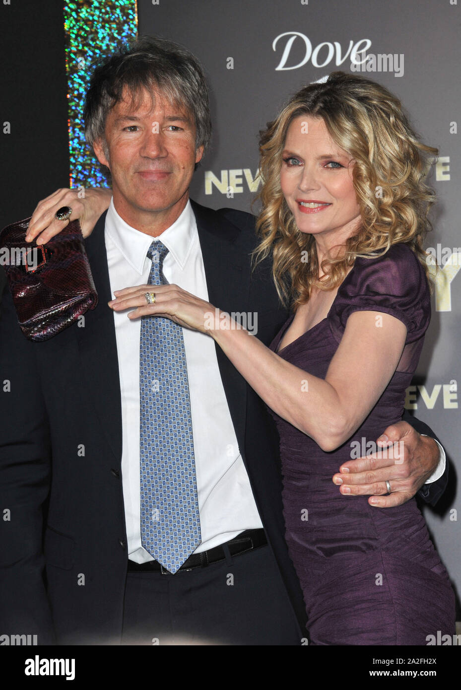 LOS ANGELES, CA. December 05, 2011: Michelle Pfeiffer & husband David E ...