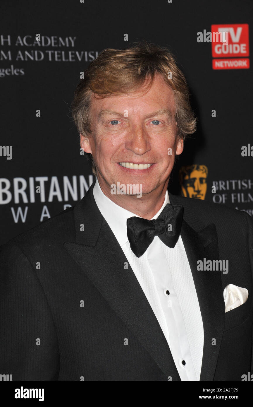 LOS ANGELES, CA. November 30, 2011: Nigel Lythgoe at the 2011 BAFTA/LA ...