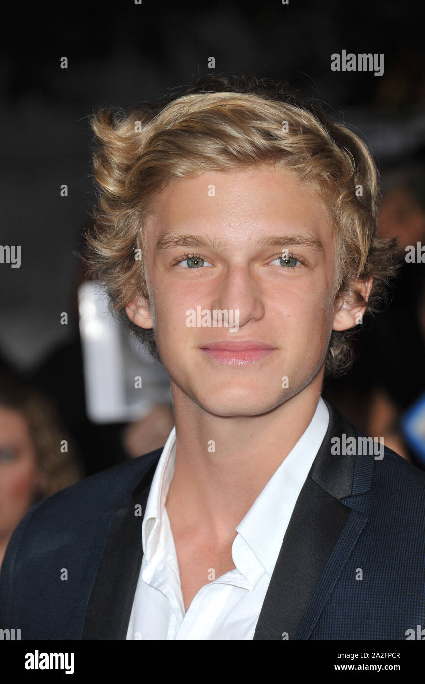 LOS ANGELES, CA. November 14, 2011: Cody Simpson at the world premiere ...