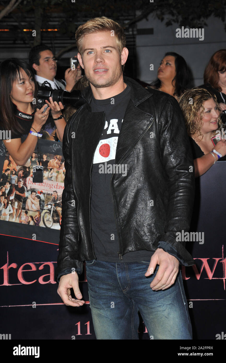 Trevor donovan the world premiere of the twilight saga hi-res stock ...