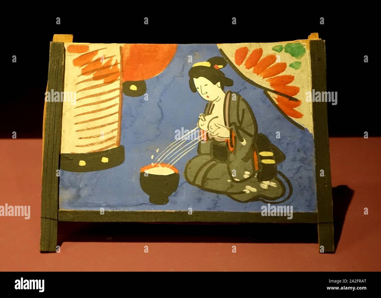 Ema (votive plaque), Japan, late 1800s to early 1900s, wood, paint ...