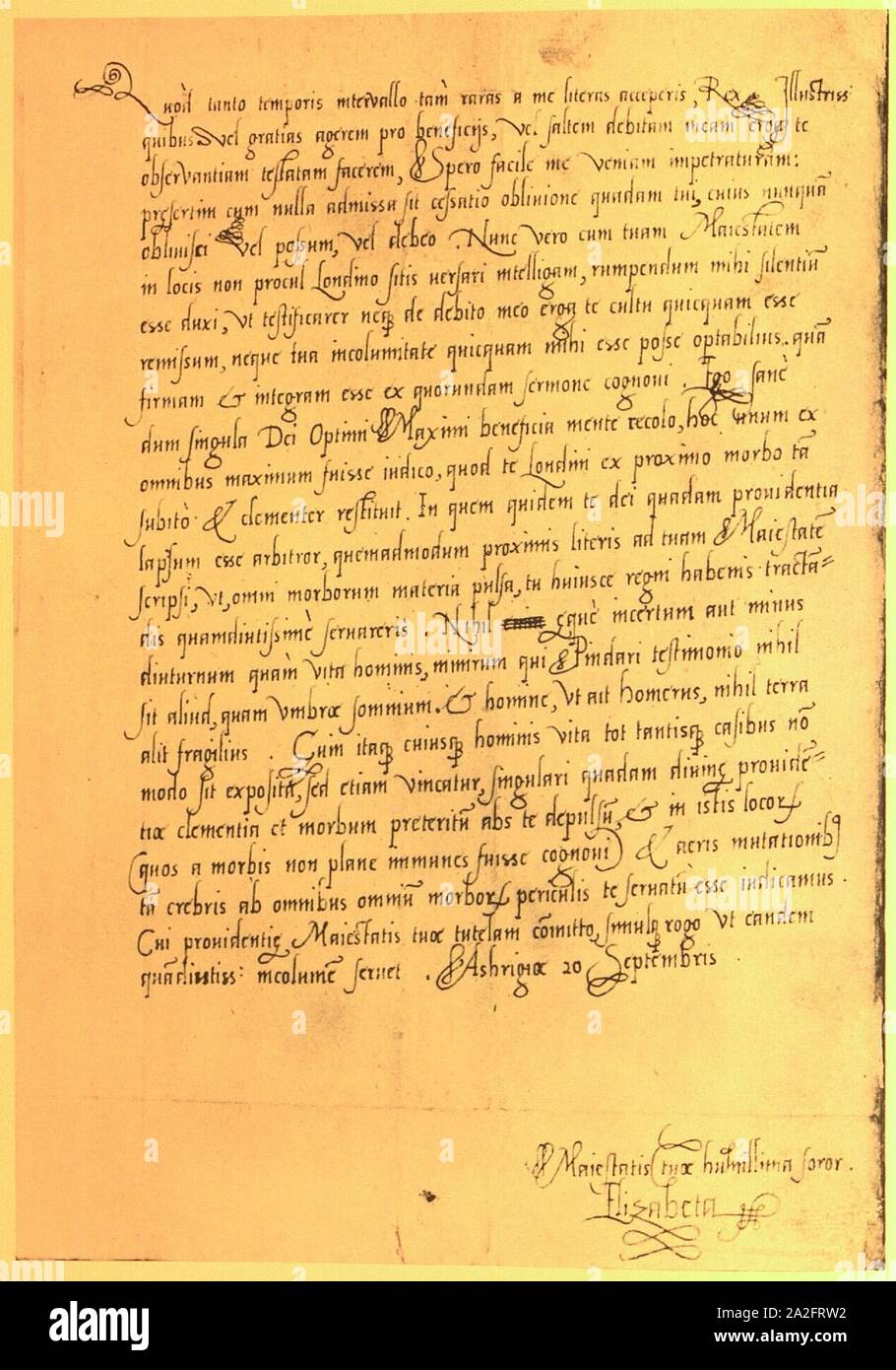 Autograph letter hi-res stock photography and images - Alamy