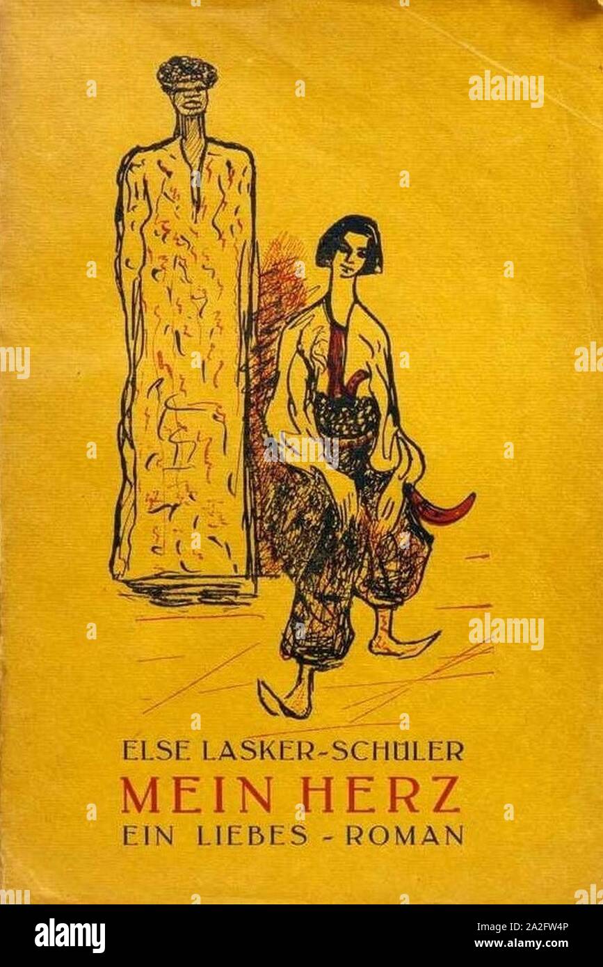 Else Lasker-Schüler - Mein Herz. Ein Liebes-Roman mit Bildern und ...