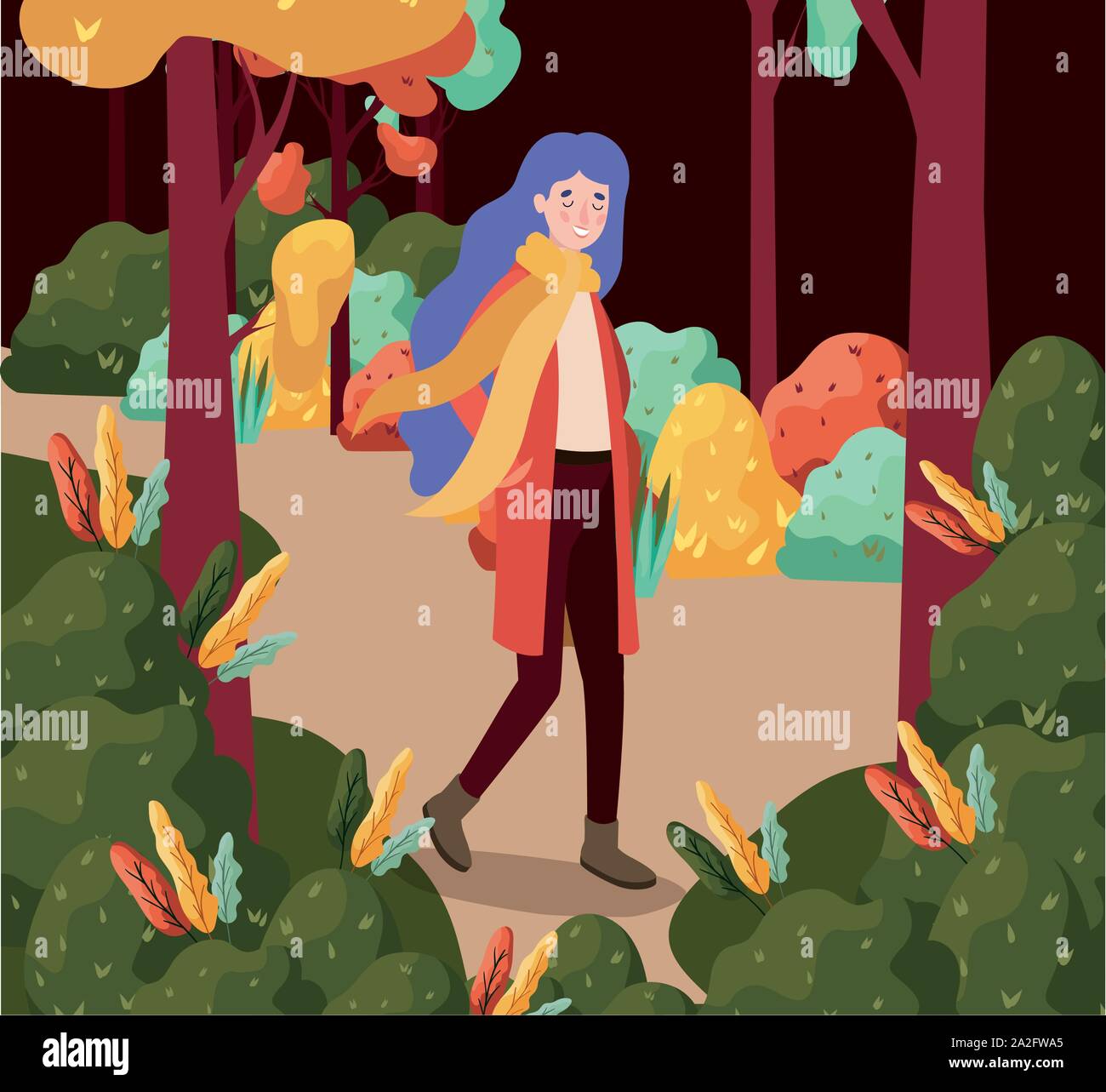 Autumn Season Design ,vector illustration Stock Vector Image & Art - Alamy