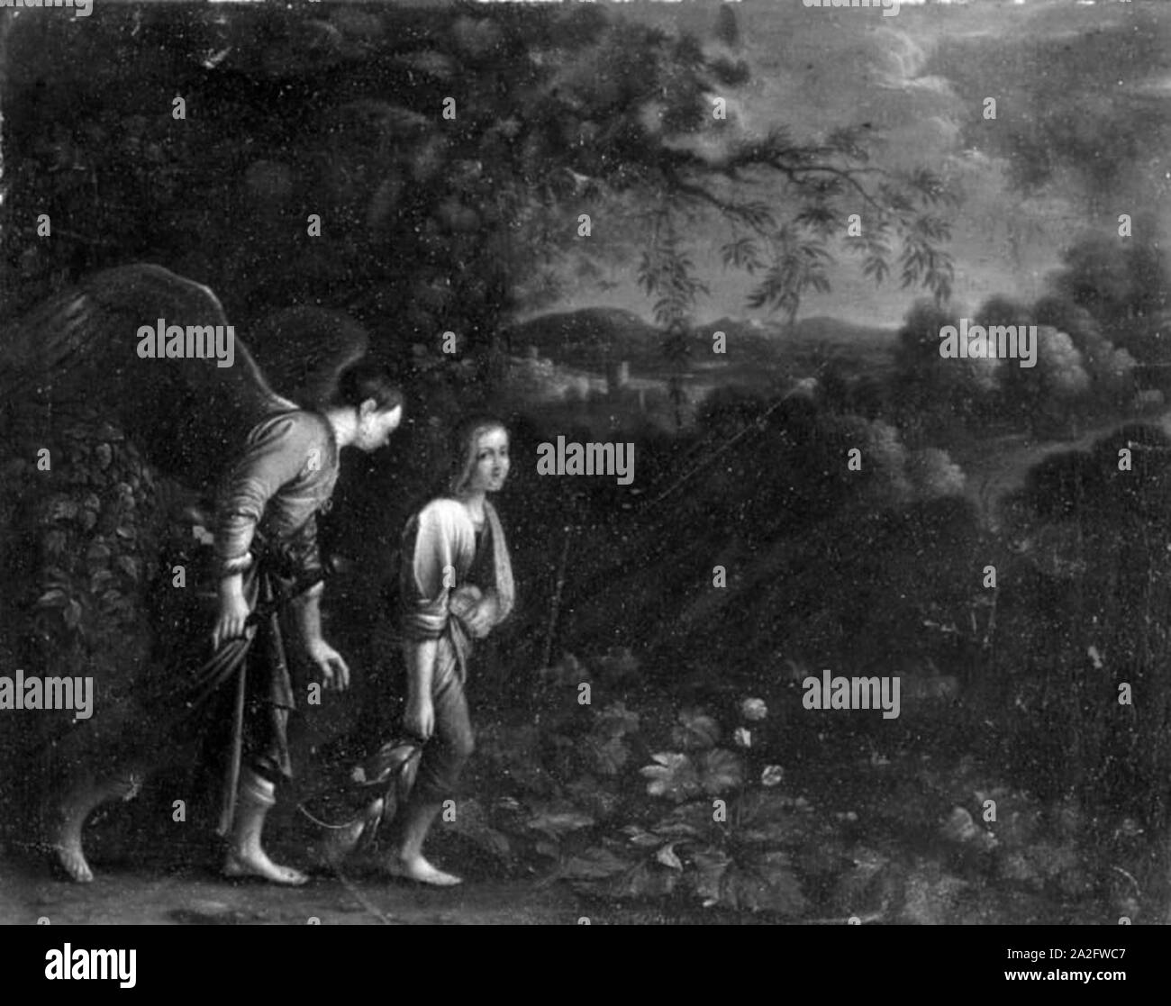 Adam Elsheimer - Tobiah and the Angel Stock Photo - Alamy