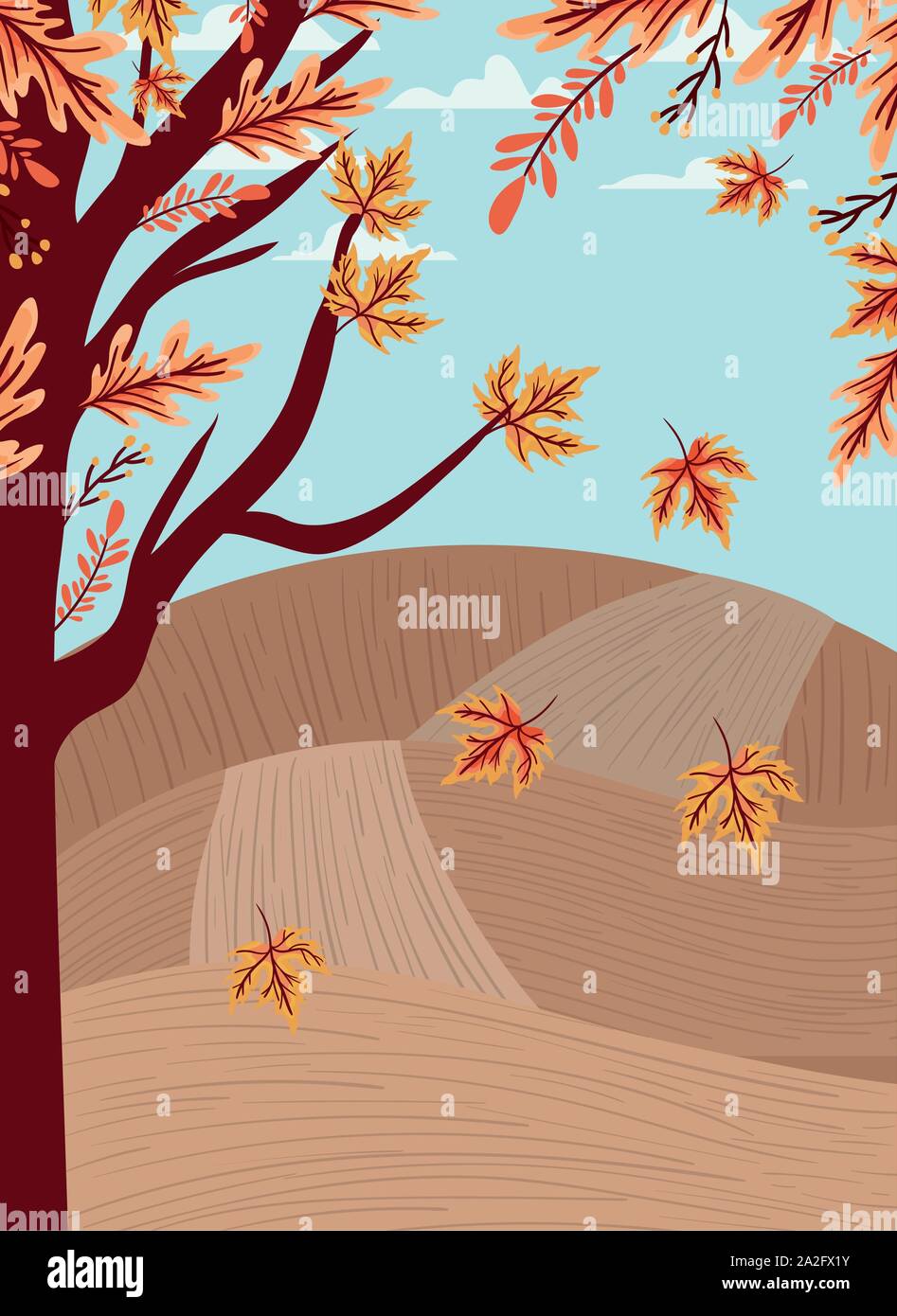 Autumn Season Design ,vector illustration Stock Vector Image & Art - Alamy