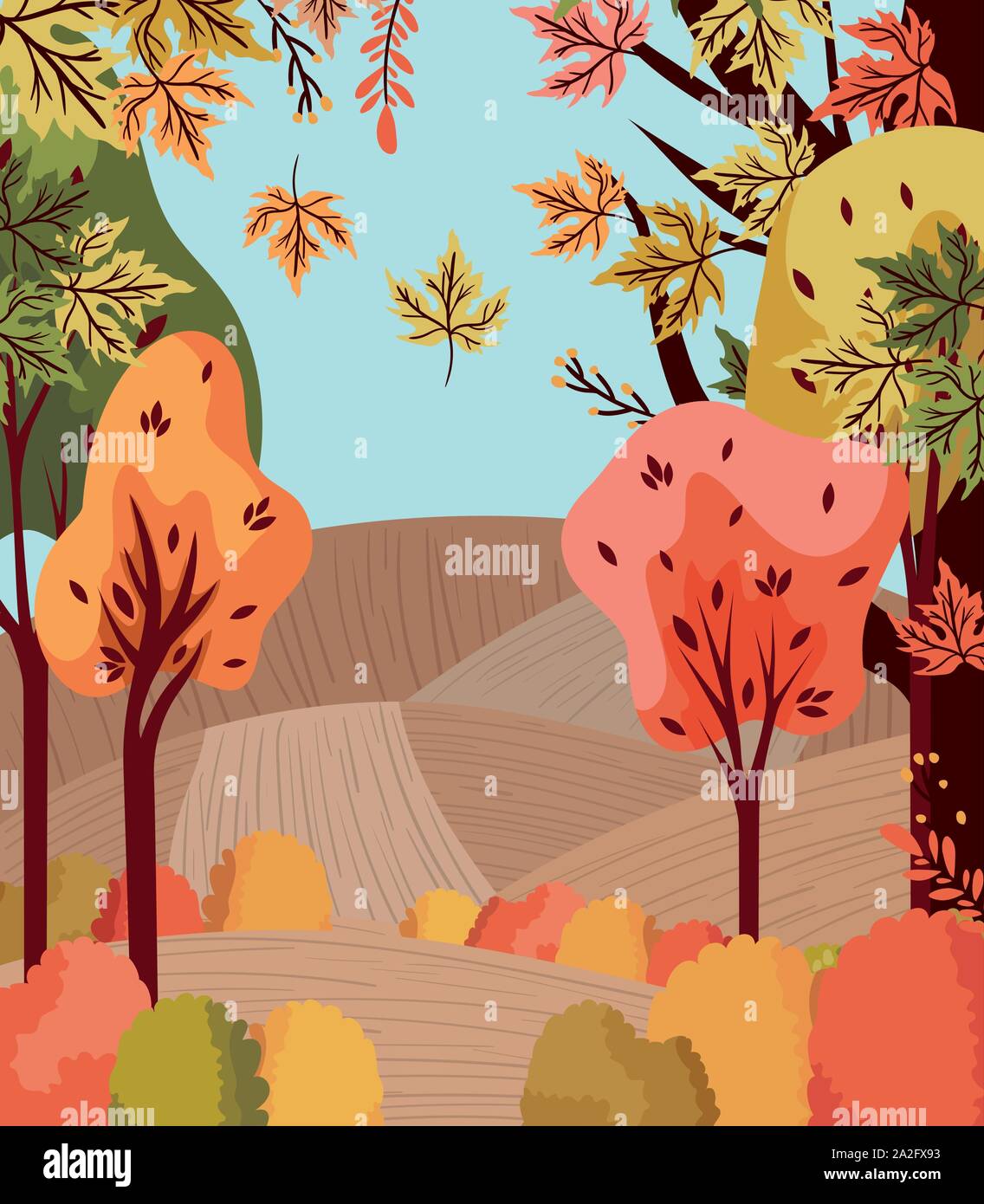 Autumn Season Design ,vector illustration Stock Vector Image & Art - Alamy
