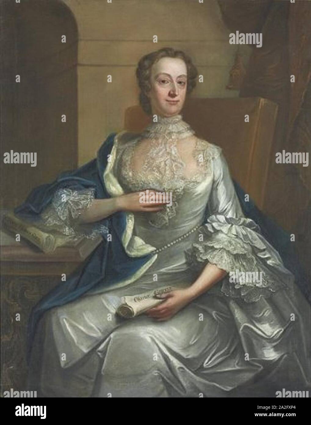 Elizabeth Agar by Philip Hussey Stock Photo - Alamy