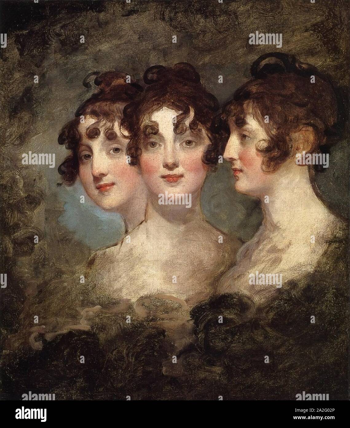 Elizabeth-Patterson-Bonaparte Gilbert-Stuart 1804 Stock Photo - Alamy