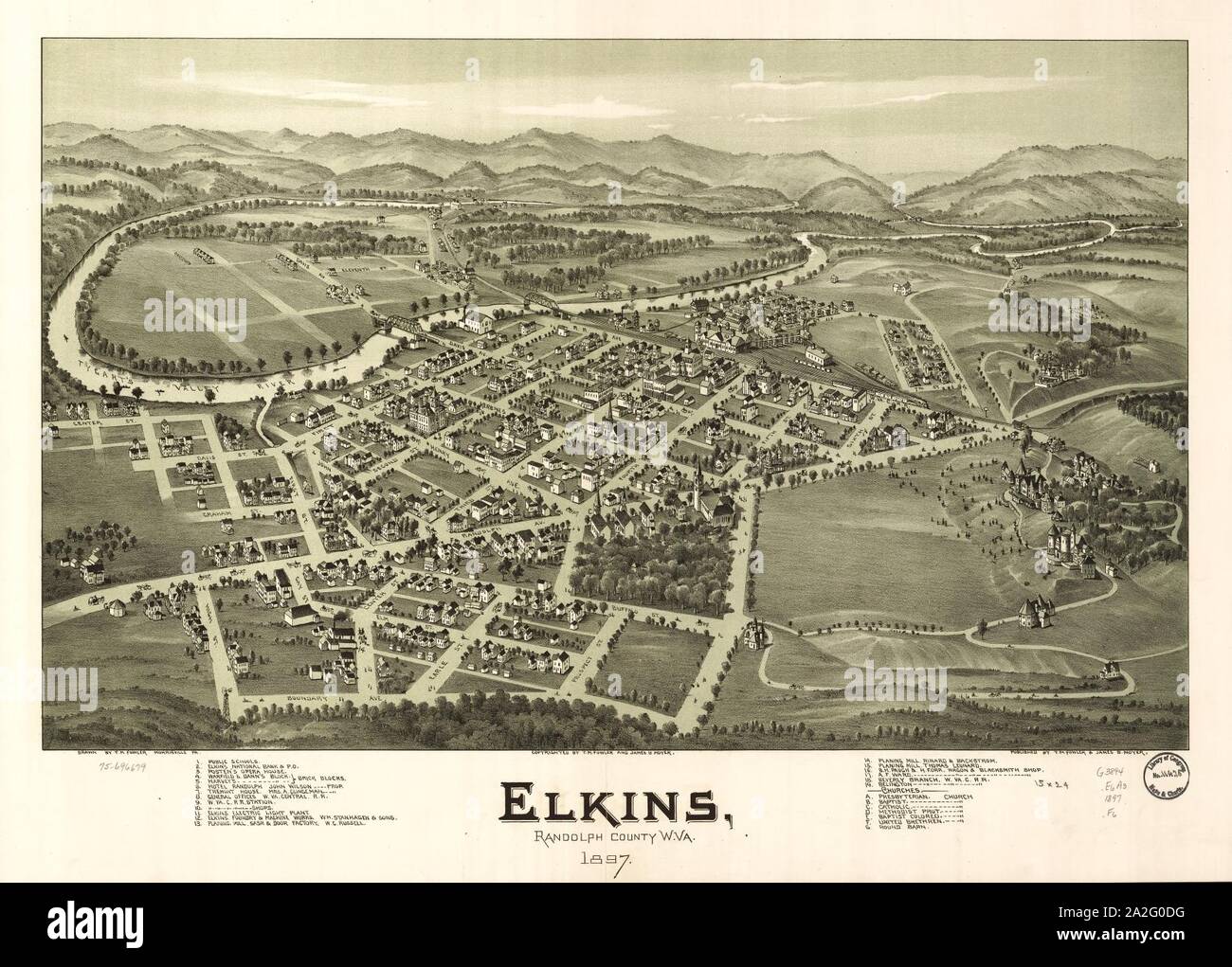 Elkins historical hi-res stock photography and images - Alamy