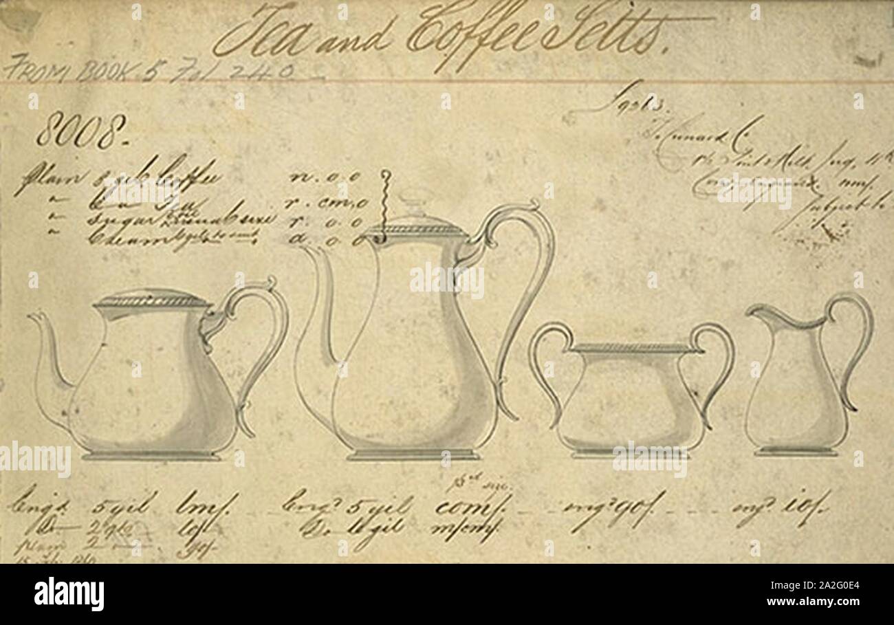 Historic tea set hi-res stock photography and images - Alamy