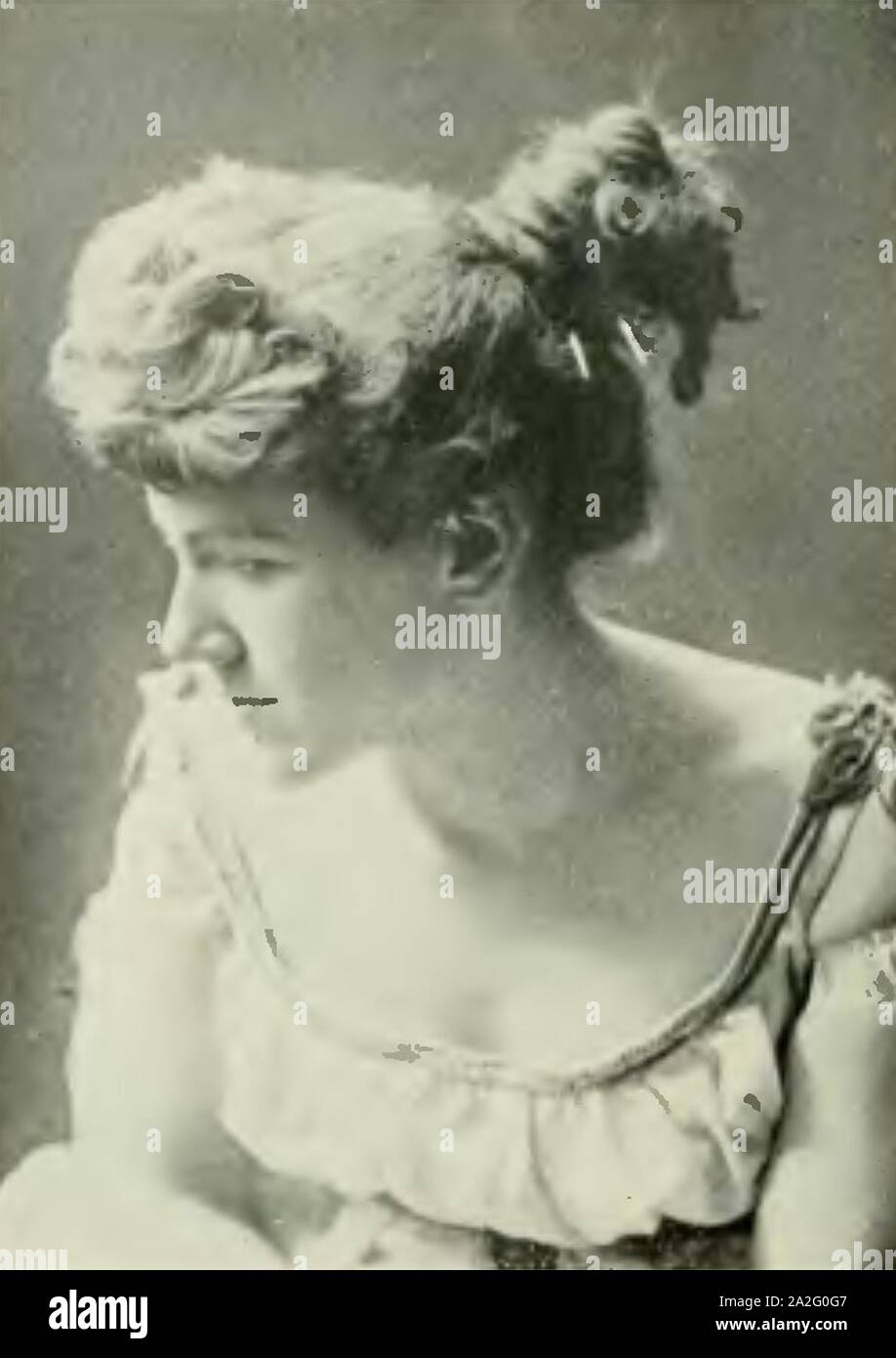 ELLA WHEELER WILCOX A woman of the century (page 782 crop Stock Photo ...