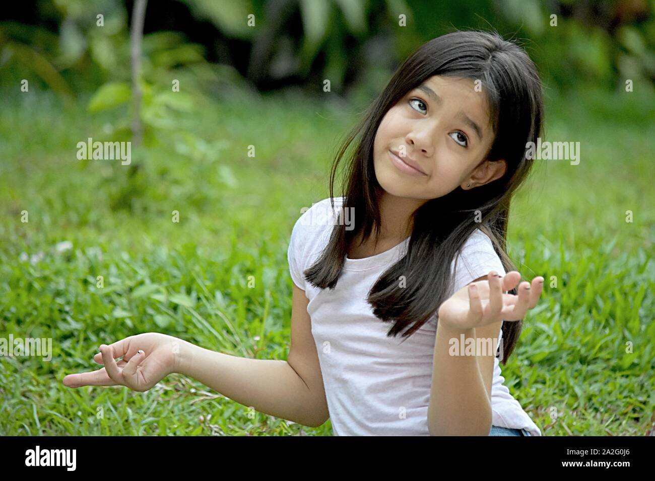 A Diverse Child And Indecisiveness Stock Photo - Alamy