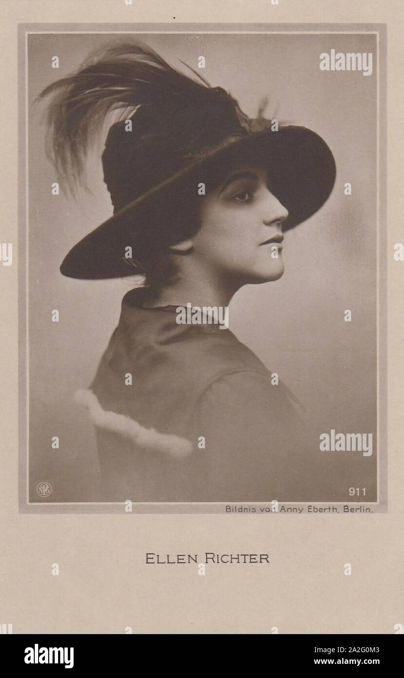 Ellen Richter by Anny Eberth, Berlin Stock Photo - Alamy