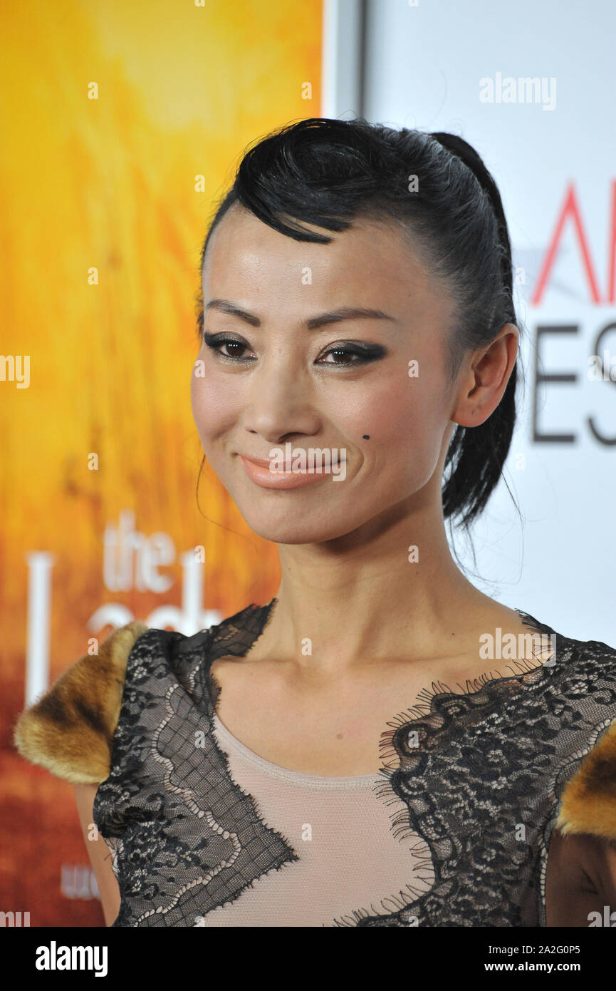 LOS ANGELES, CA. November 05, 2011: Bai Ling at the premiere of "The ...