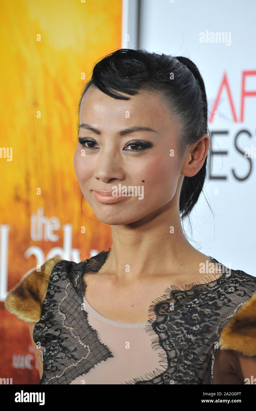 LOS ANGELES, CA. November 05, 2011: Bai Ling at the premiere of "The ...