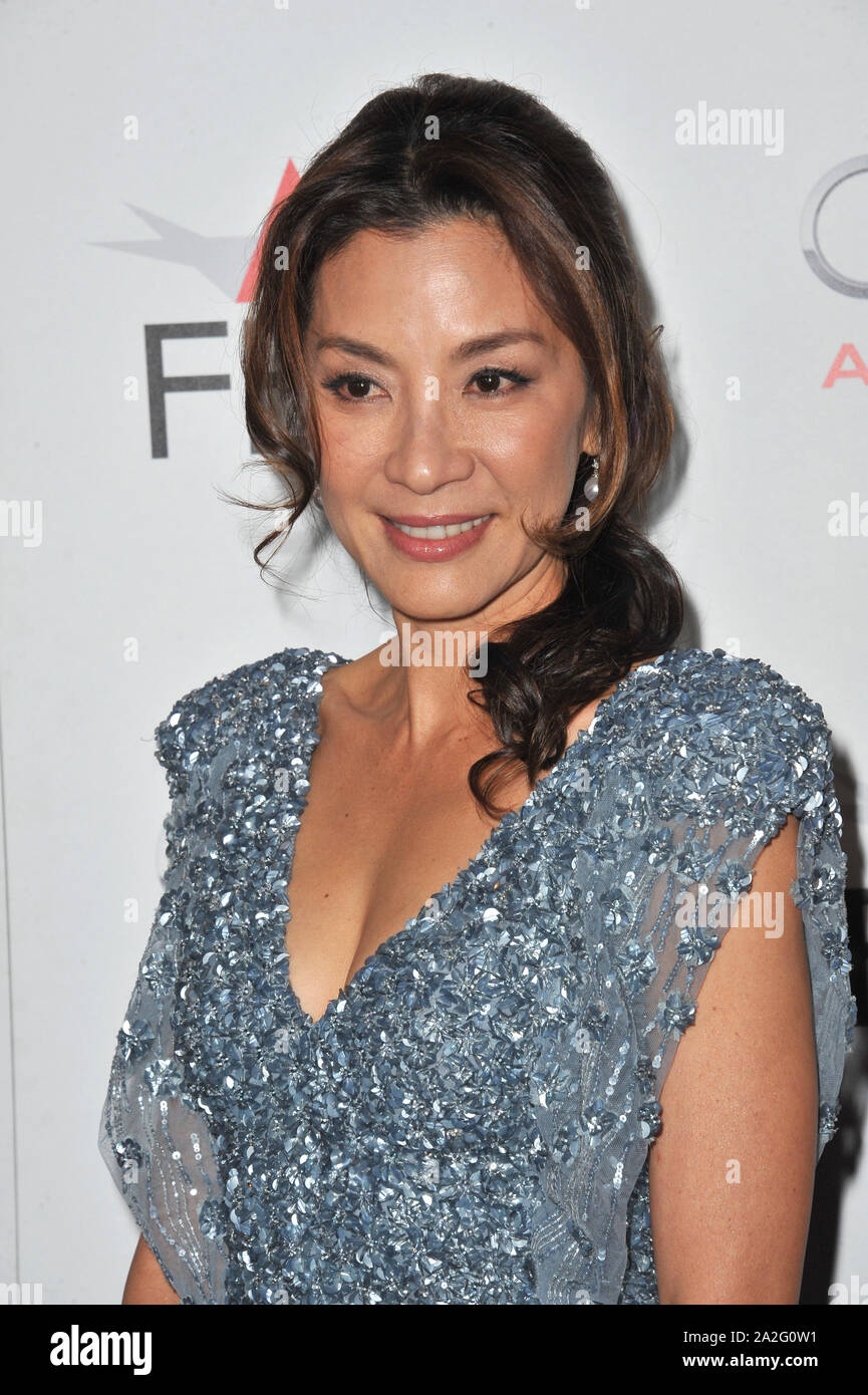 LOS ANGELES, CA. November 05, 2011: Michelle Yeoh at the premiere of ...