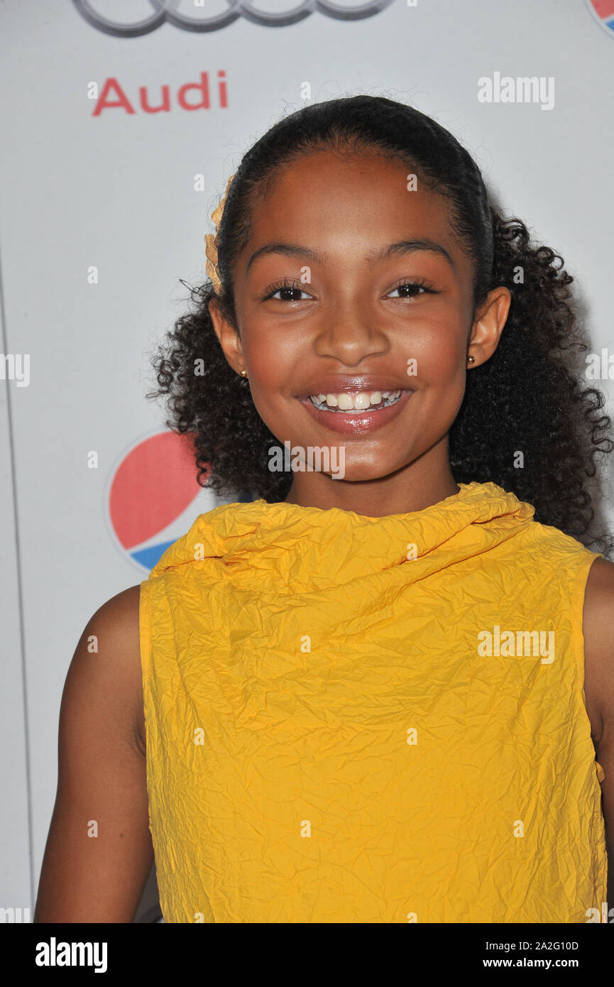 LOS ANGELES, CA. November 06, 2011: Yara Shahidi at the premiere of her ...