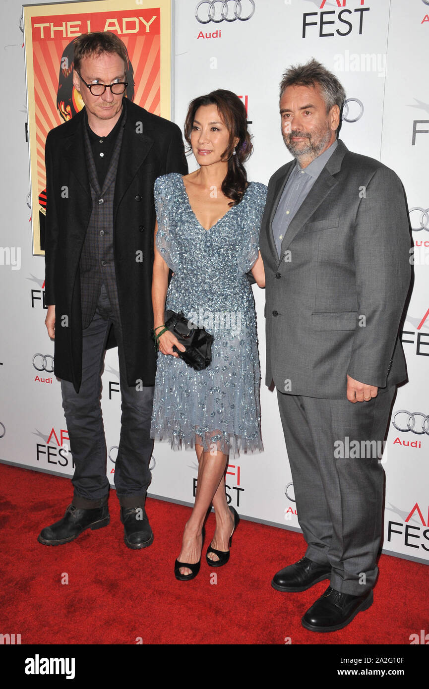 LOS ANGELES, CA. November 05, 2011: Michelle Yeoh & David Thewlis ...