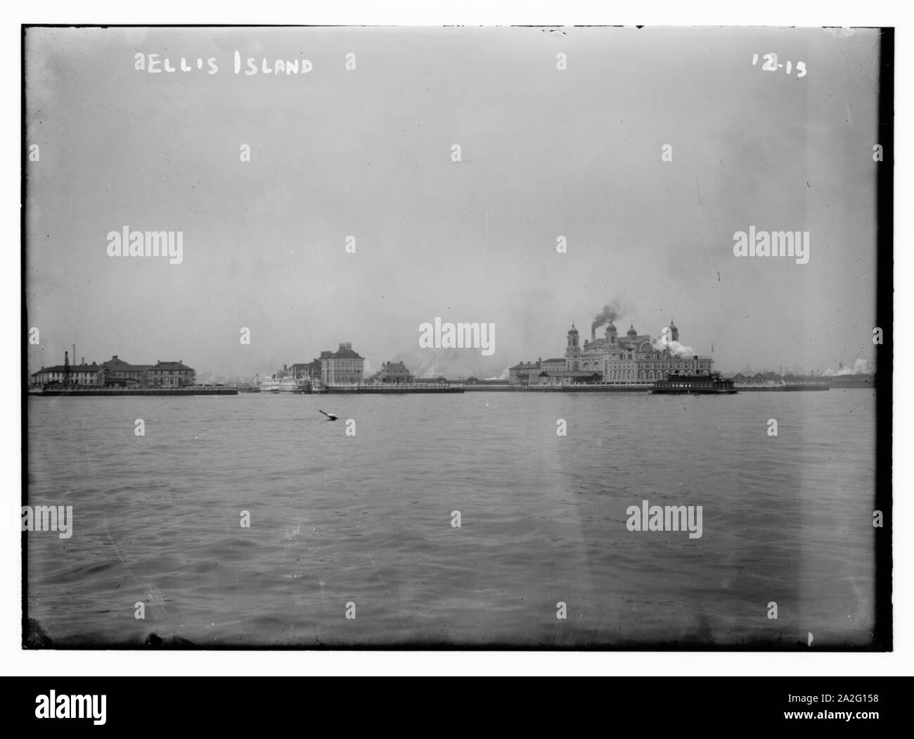 Historical ellis island Cut Out Stock Images & Pictures - Alamy