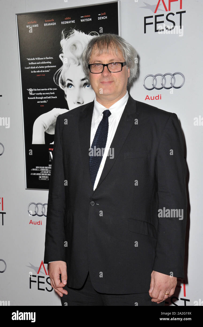 LOS ANGELES, CA. November 06, 2011: Director Simon Curtis at the ...