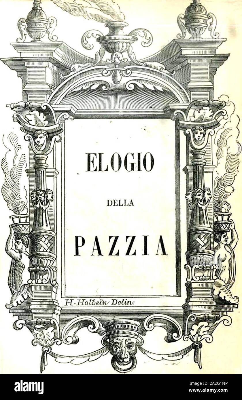 Elogio della pazzia 002 Stock Photo - Alamy Elogio della pazzia 002 Stock Photo - Alamy