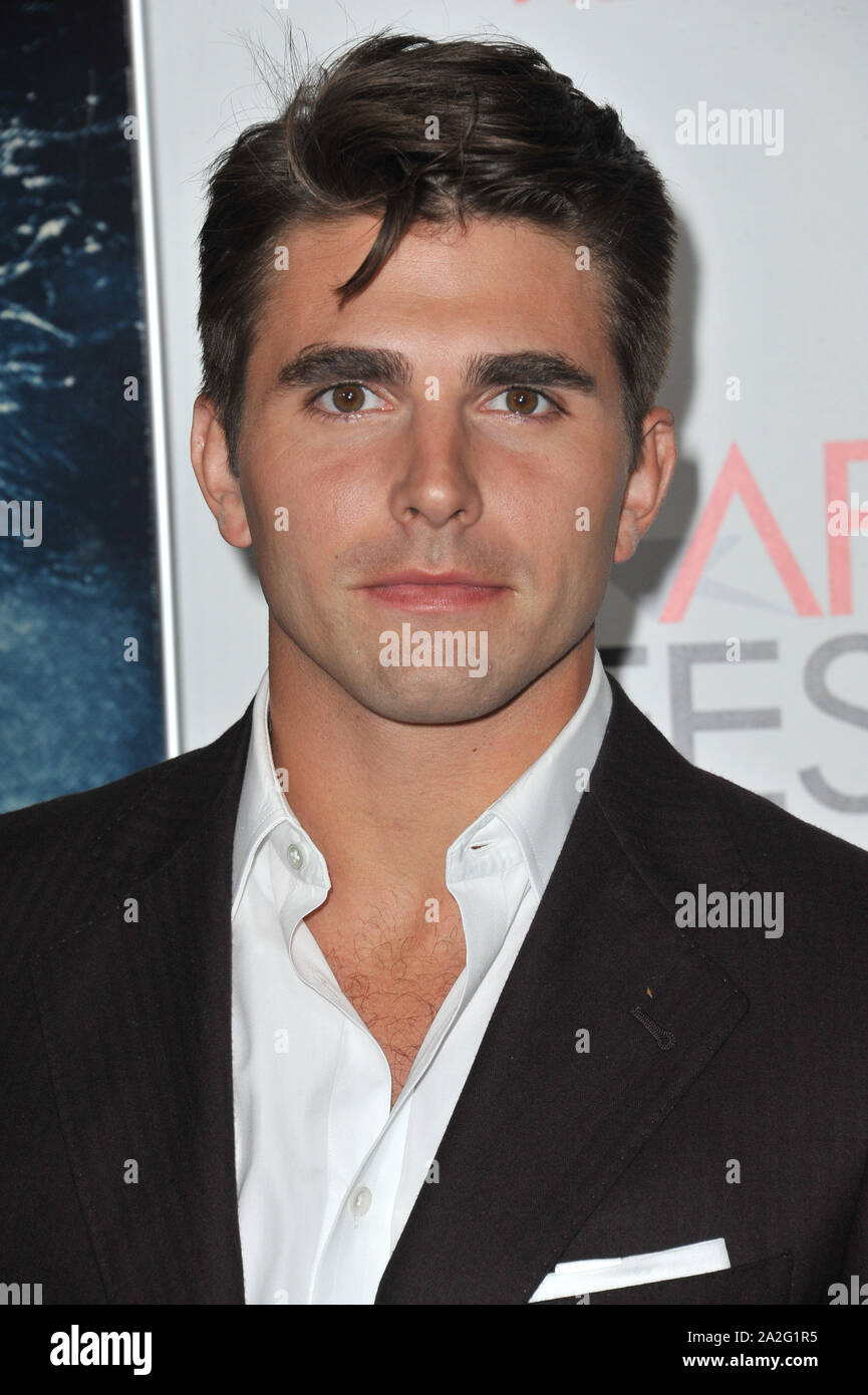 LOS ANGELES, CA. November 03, 2011: Miles Fisher at the world premiere ...