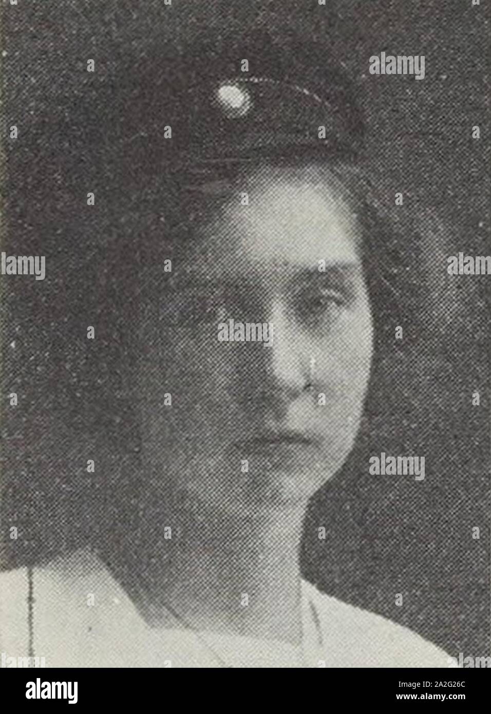 Elsa Garmann Andersen I fra Stud 1910 Stock Photo - Alamy