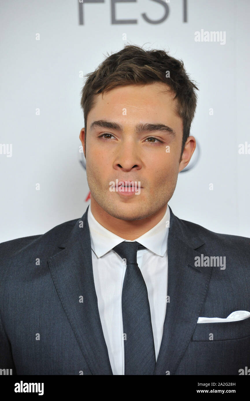 LOS ANGELES, CA. November 03, 2011: Ed Westwick at the world premiere ...