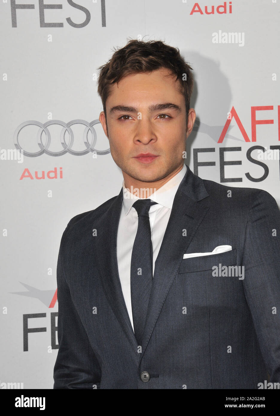 LOS ANGELES, CA. November 03, 2011: Ed Westwick at the world premiere ...