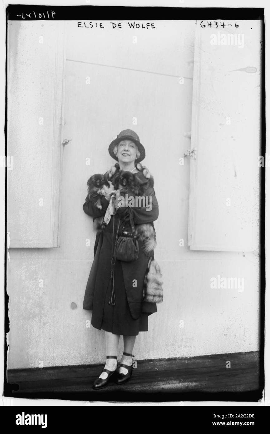 Elsie De Wolfe Stock Photo - Alamy