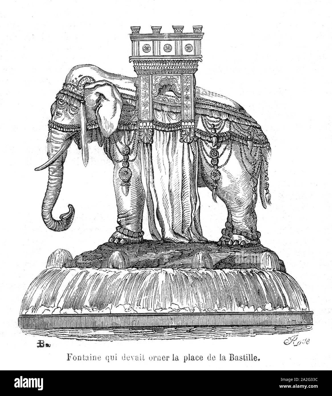 Elephant Of The Bastille High Resolution Stock Photography and Images ...