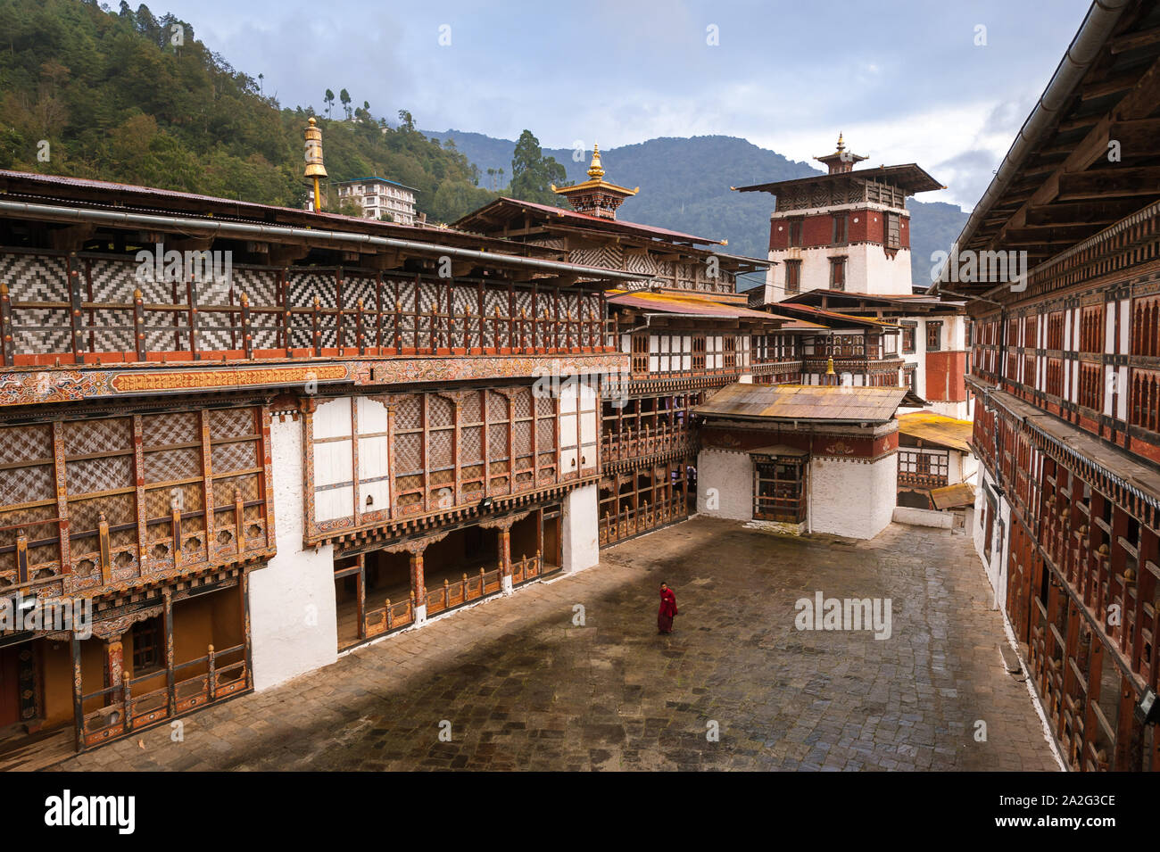 Bhutan temple interior hi-res stock photography and images - Alamy