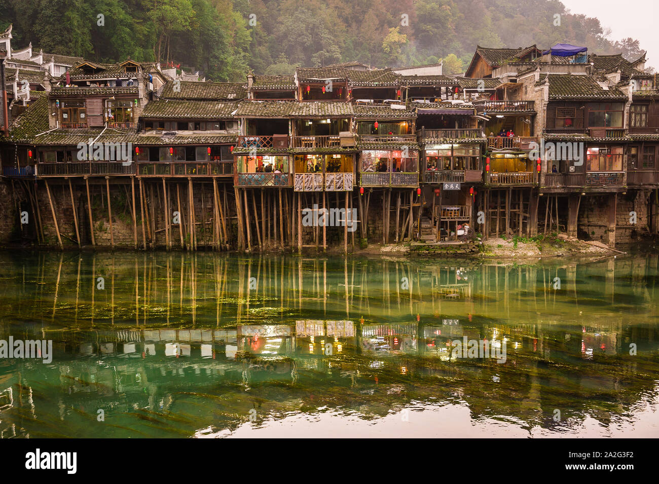 Old wooden house on stilts hi-res stock photography and images - Alamy