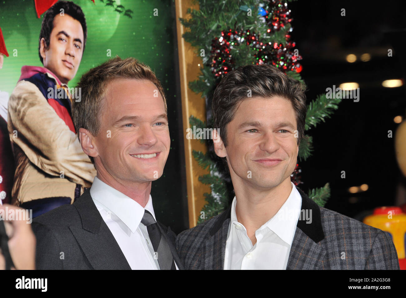 LOS ANGELES, CA. November 02, 2011: Neil Patrick Harris & partner David ...