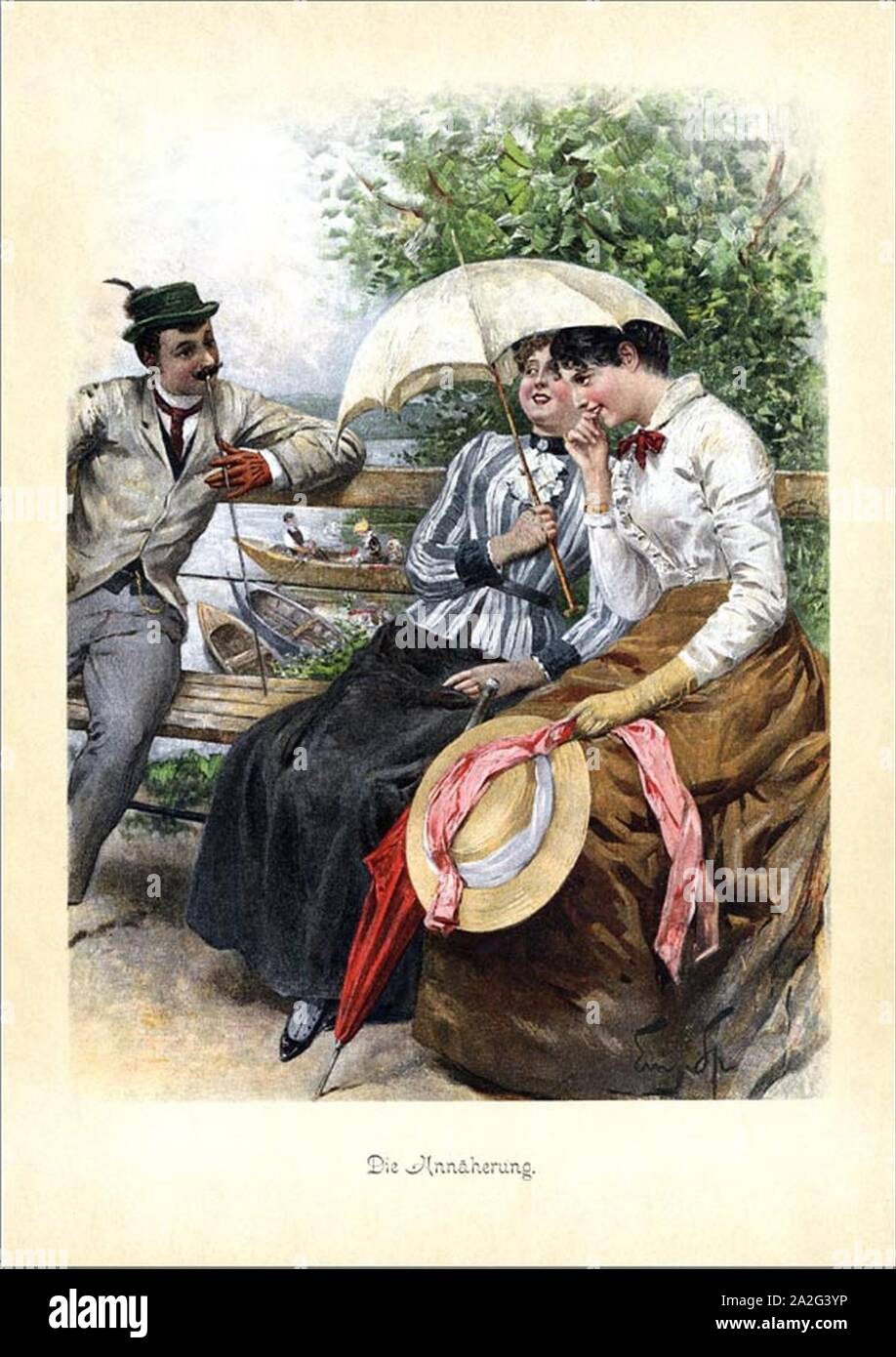 Emanuel Spitzer - Die Annäherung Stock Photo - Alamy