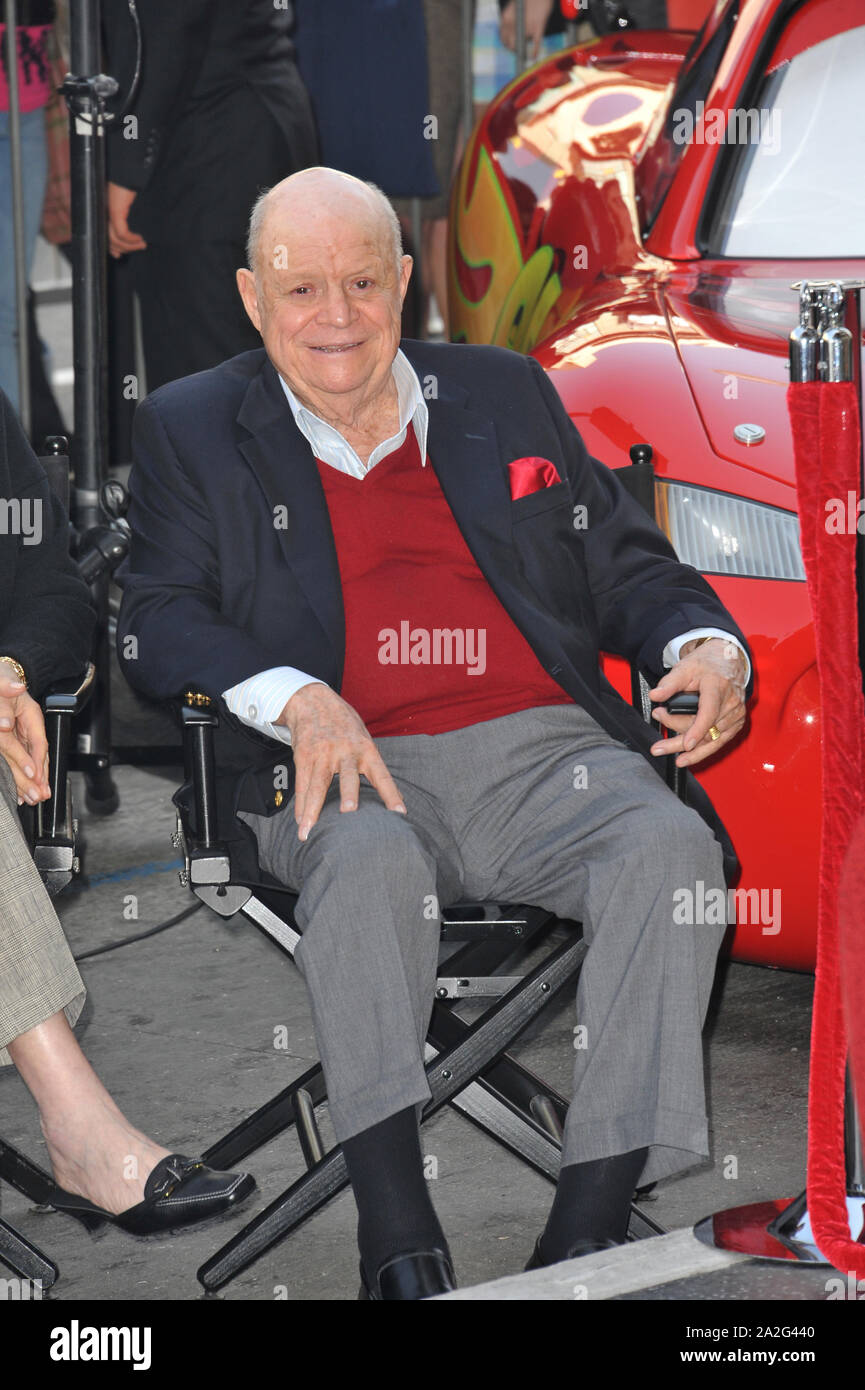 LOS ANGELES, CA. November 01, 2011: Comedian Don Rickles on Hollywood ...