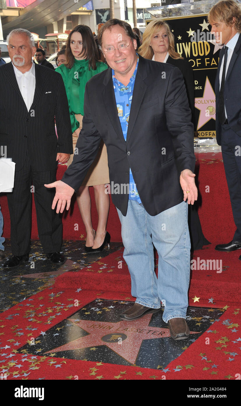 LOS ANGELES, CA. November 01, 2011: Pixar boss John Lasseter on ...