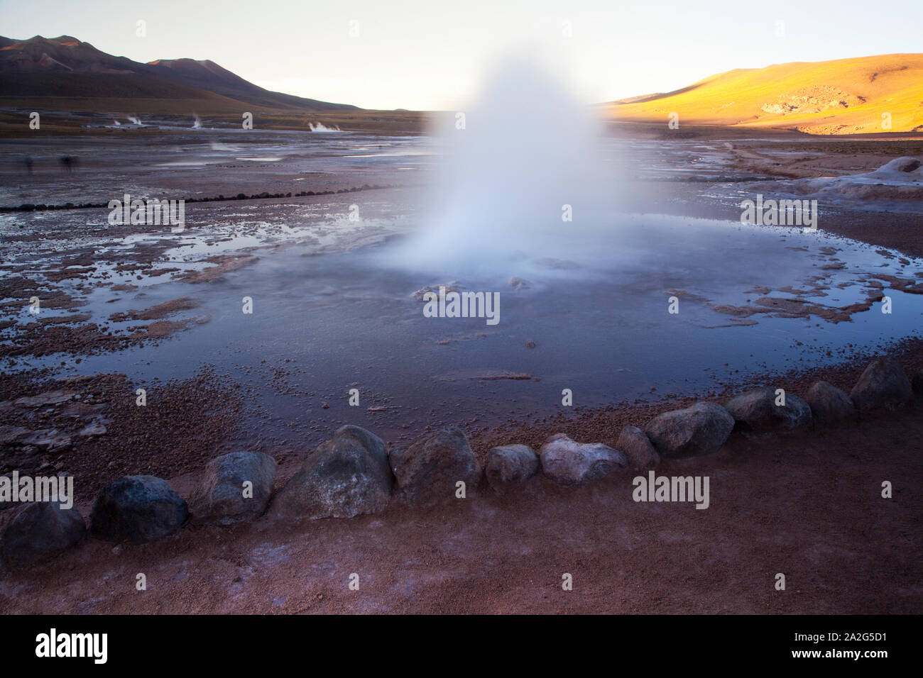 El Tatio Geysers, Atacama Desert, Chile Stock Photo - Alamy