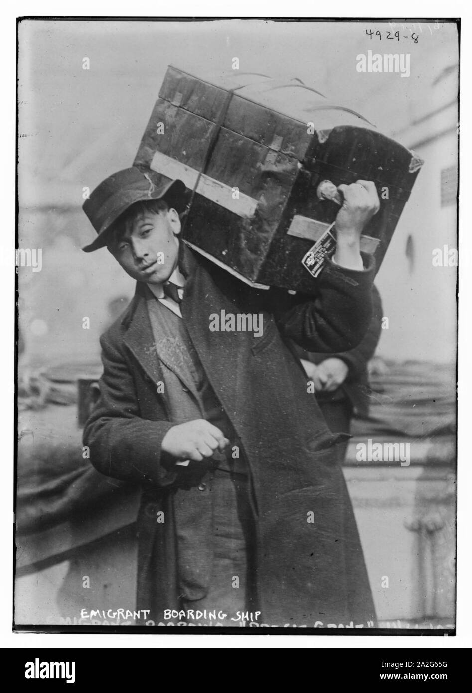Boarding the ship Black and White Stock Photos & Images - Alamy