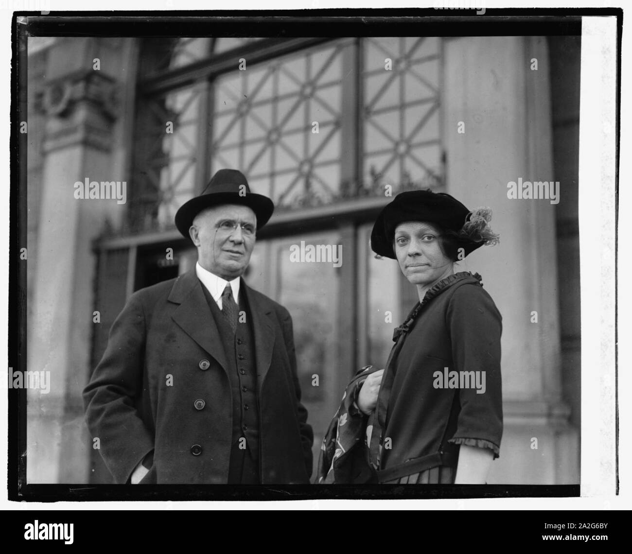 Emil Berliner & Mrs. Engle Stock Photo - Alamy