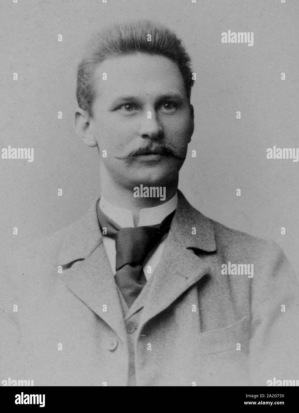 Emil Knoevenagel HD ca. 1892 Stock Photo - Alamy