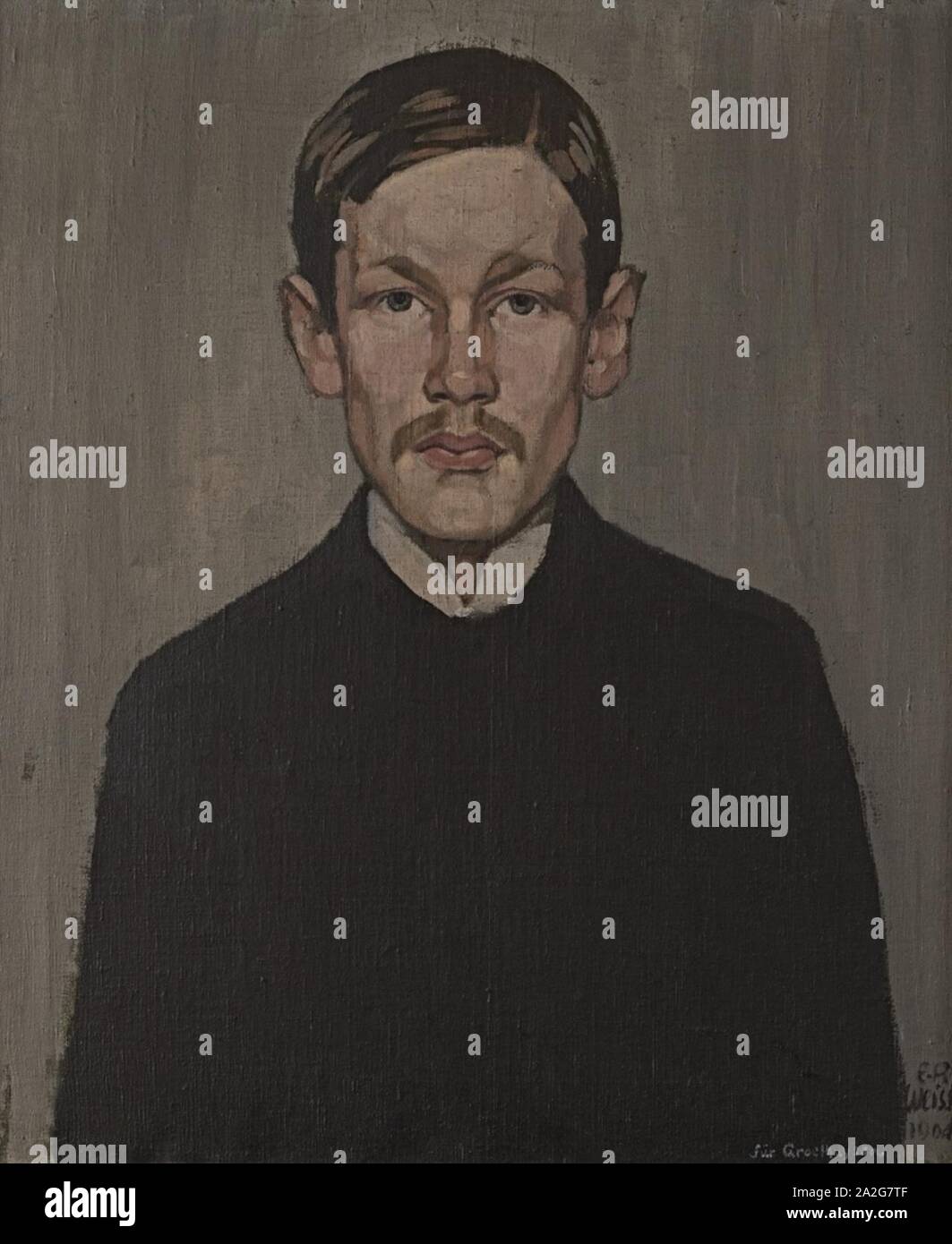 Emil Rudolf Weiß - Bildnis des Philosophen Bernhard Groethuysen Stock ...