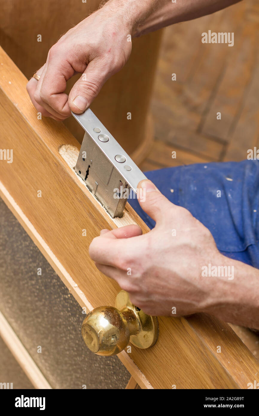 Mortise latch hi-res stock photography and images - Alamy