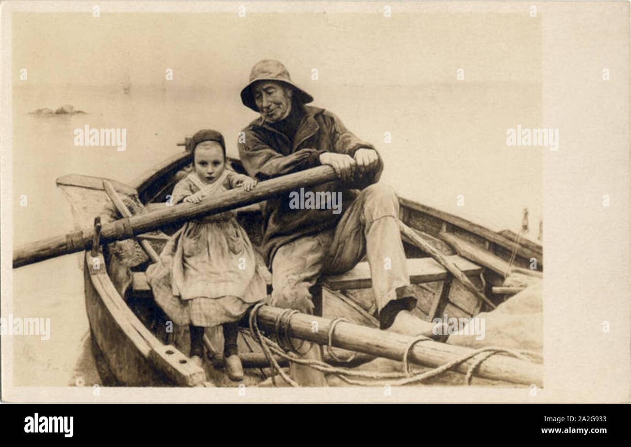Emile Renouf, The Helping Hand Stock Photo - Alamy