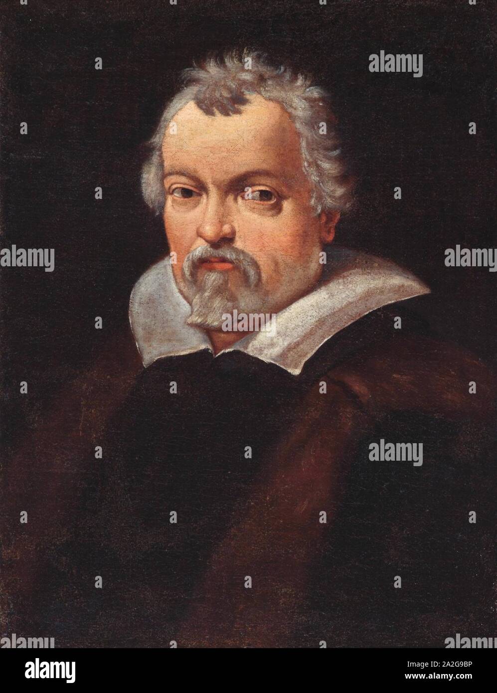 Emilian School, 17th-century - Portrait of Ludovico Carracci Stock ... Emilian School, 17th-century - Portrait of Ludovico Carracci Stock ...