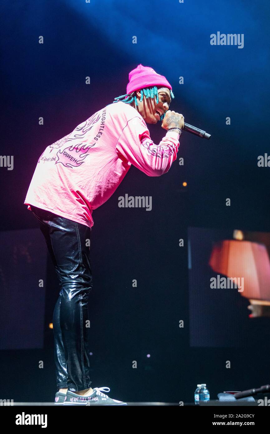 October 1, 2019, Chicago, Illinois, U.S: Rapper TYLA YAWEH during the ...