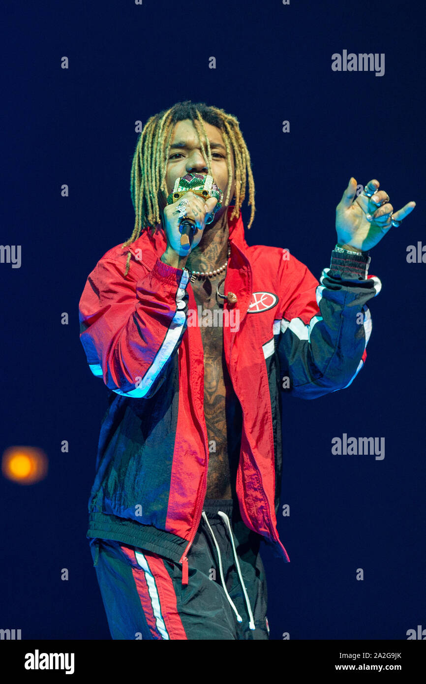 October 1, 2019, Chicago, Illinois, U.S: Rapper SWAE LEE (KHALIF MALIK ...