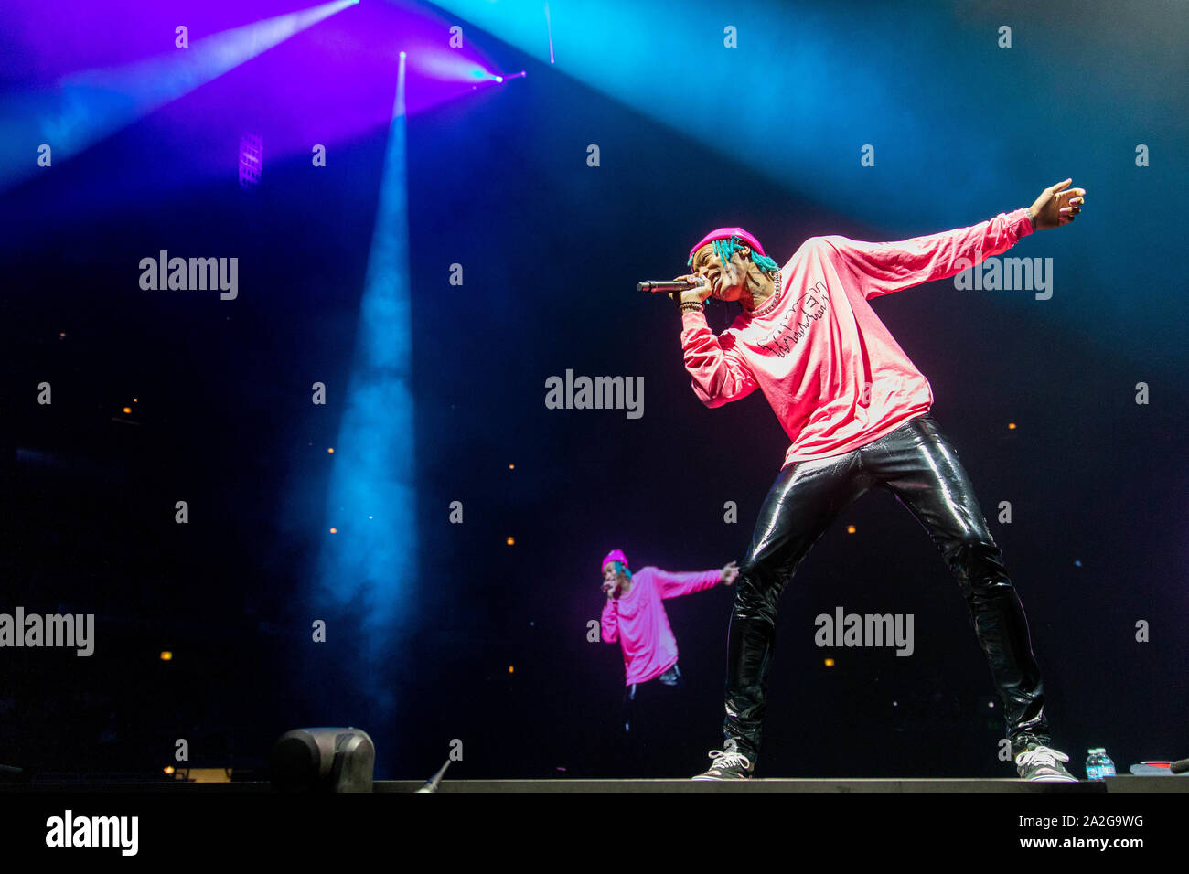 October 1, 2019, Chicago, Illinois, U.S: Rapper TYLA YAWEH during the ...